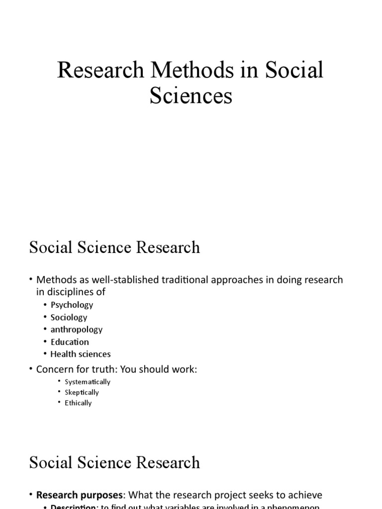 Social Science Research Methods Explained | PDF | Social Science | Data