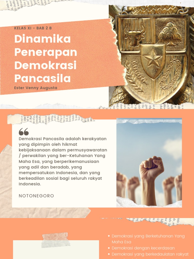 Dinamika Penerapan Demokrasi Pancasila PDF | PDF | Politik