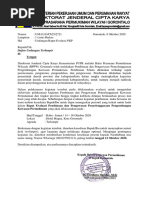 Aturan dan Contoh Paraf Surat Dinas | PDF