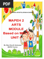 Module 2 - Grade 2 Arts | PDF | Shape | Drawing