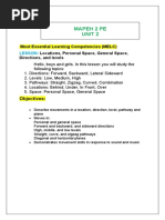 A Detailed Lesson Plan in Grade 2 (Physical Education) | PDF | Learning ...