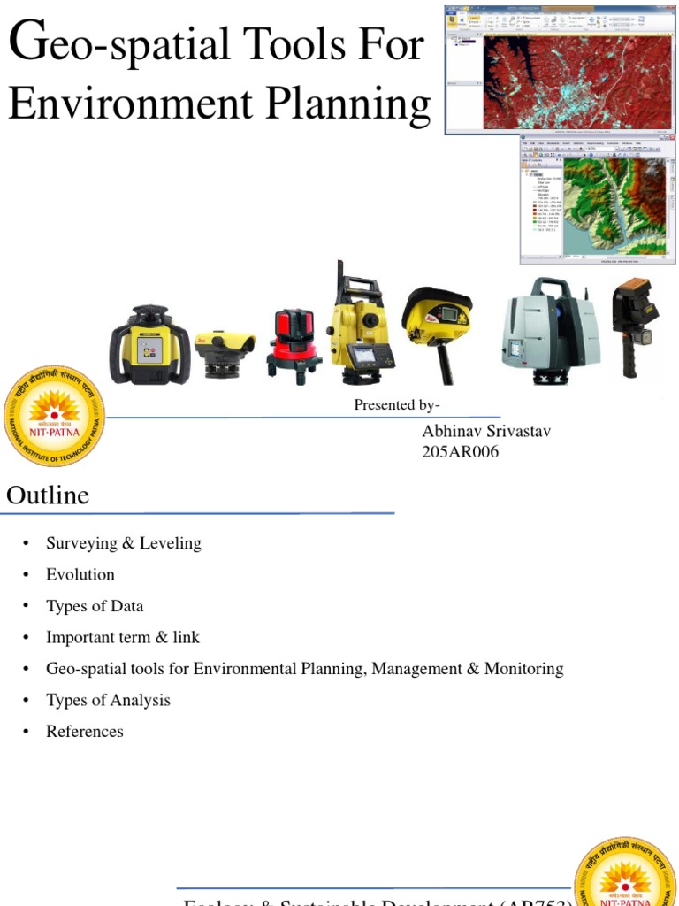 Geo-Spatial Tools For Environment Planning | PDF | Geographic ...