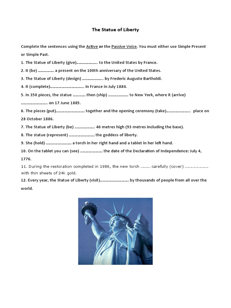 The Statue of Liberty Fun Activities Games - 32676 | PDF