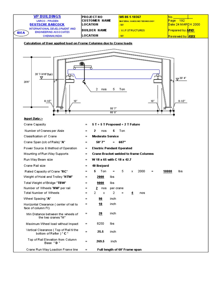 Crane Bracket - Avesta | PDF | Crane (Machine) | Bending