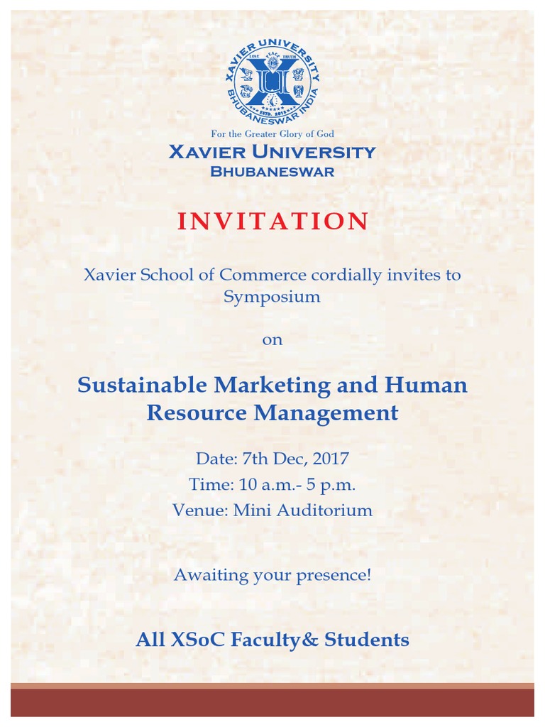 Symposium 2017 - Invitation | PDF