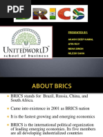 Political Science Project On BRICS | PDF | Bric | Economic Growth