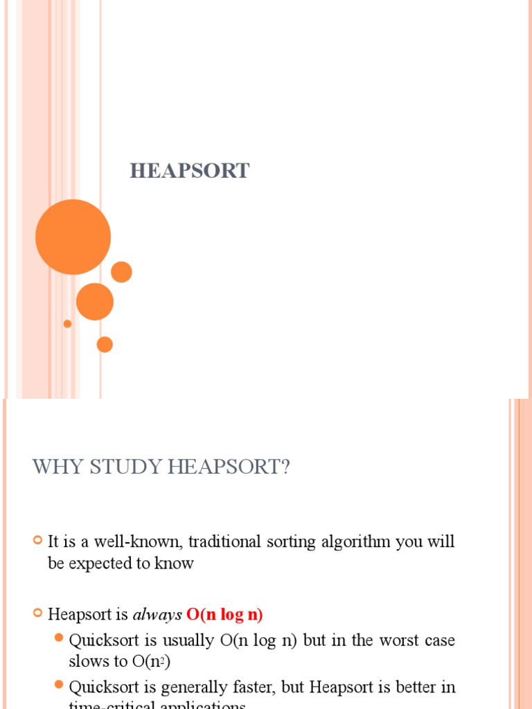 Heap Sort Pdf Algorithms And Data Structures Mathematical Concepts