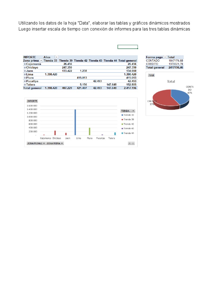 Ejer UII T4.1 | PDF | Microsoft Excel | Hoja de cálculo
