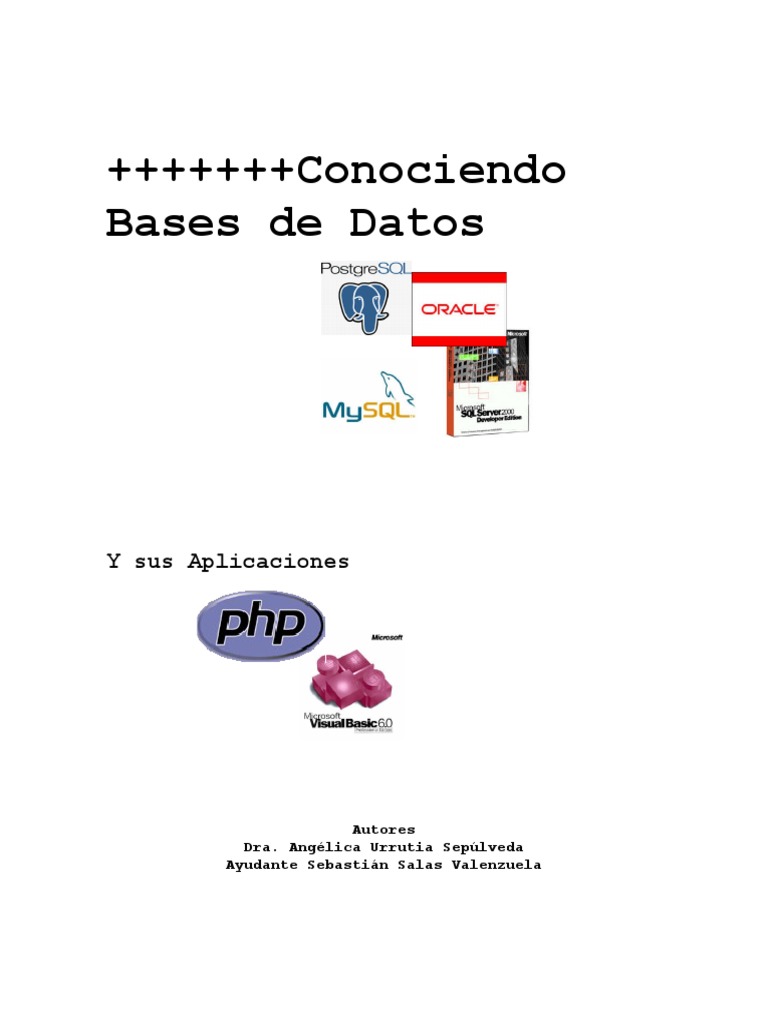 Libro Basededatos | PDF | Pl / Sql | SQL