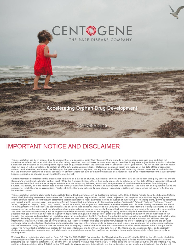 Centogene General Corporate Presentation | PDF | Biomarker | Clinical Trial