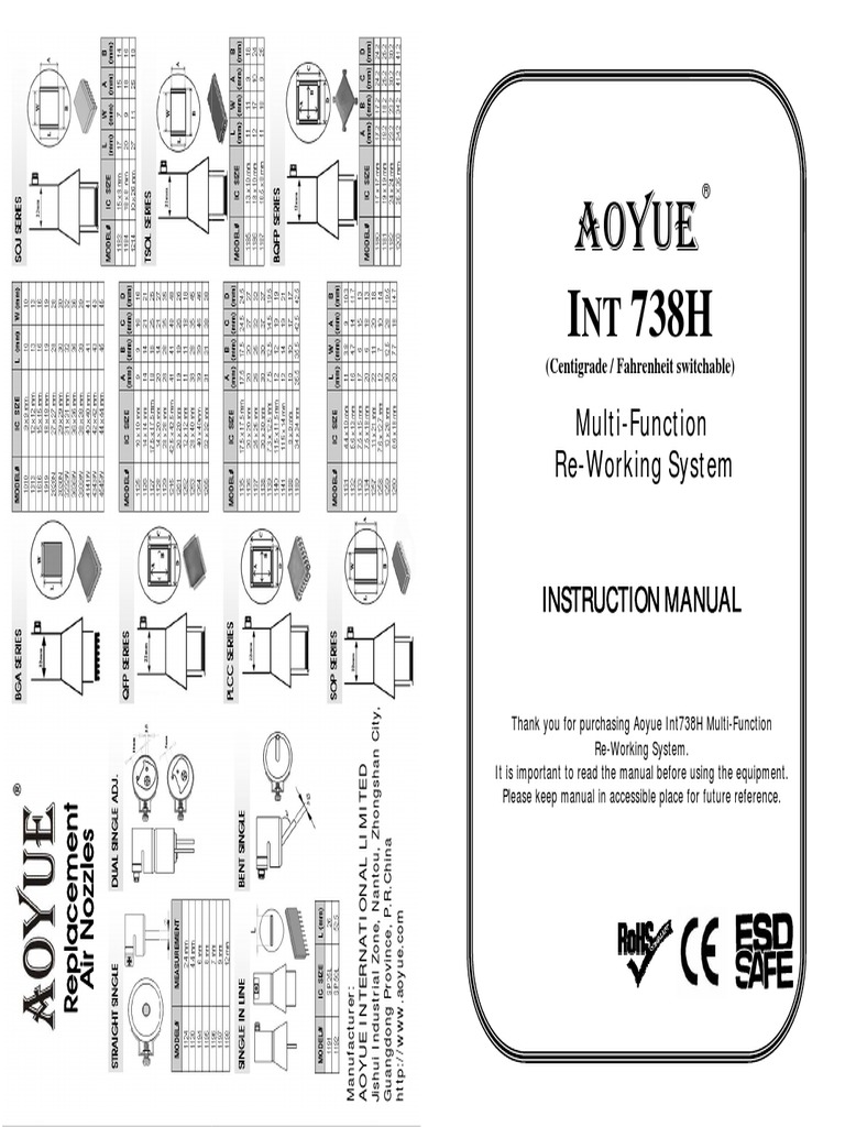 Aoyue 738h store