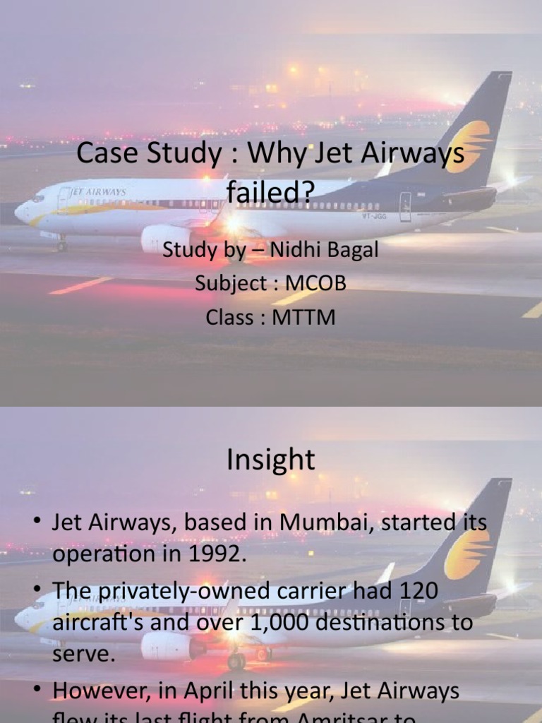 JET AIRWAYS Case Study | PDF | Business