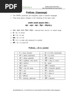 Sanskrit Basic Verb List | PDF