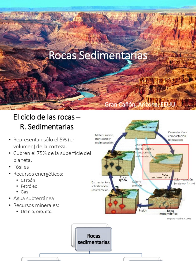 Clasificación y Recursos de Rocas Sedimentarias | PDF | Roca clástica ...