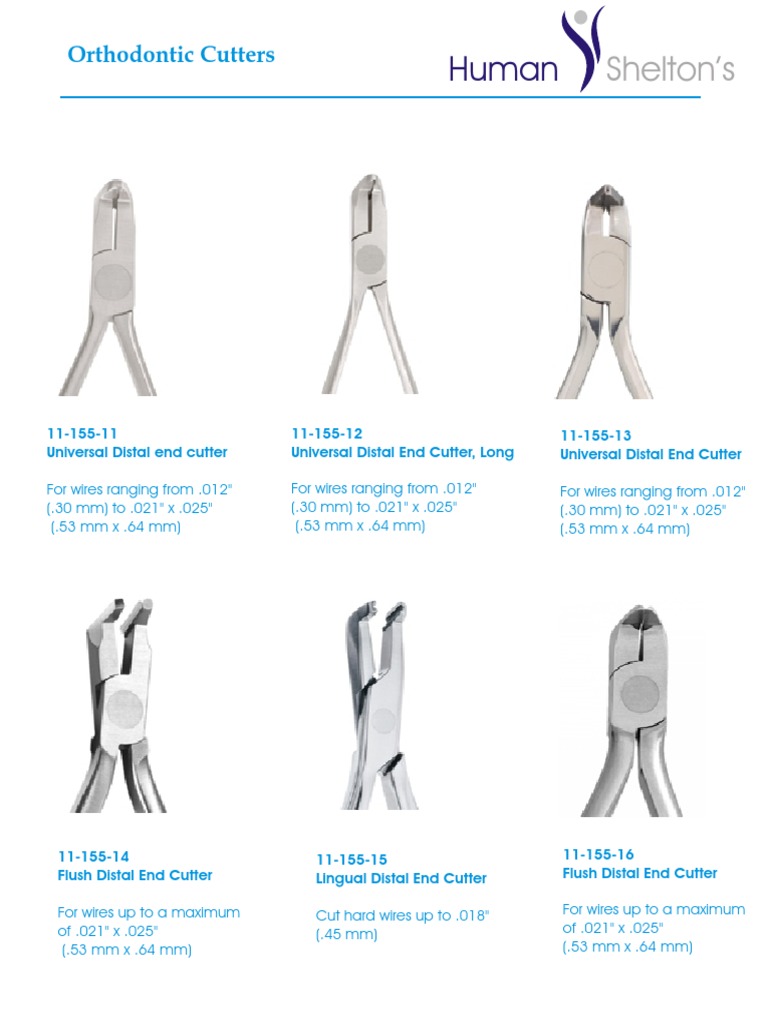 Orthodontic Instruments | PDF | Orthodontics | Tools
