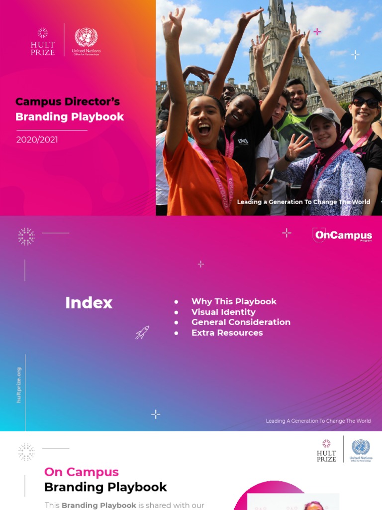 Hult Prize Campus Branding Playbook | PDF | Logos | Communication