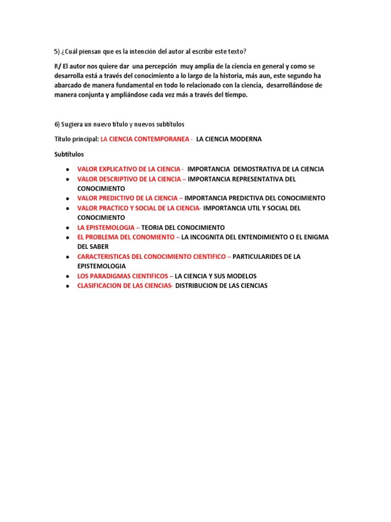 Intencion Del Autor | PDF