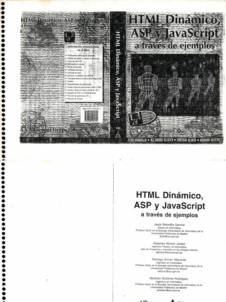 HTML Dinamico, ASP, JavaScript | PDF | HTML dinámico | Página web HTML Dinamico, ASP, JavaScript | PDF | HTML dinámico | Página web