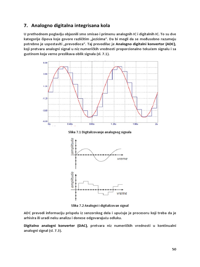 Analogno Digitalna Integrisana Kola | PDF