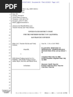 Motion To Stay Discovery | PDF | Discovery (Law) | Complaint