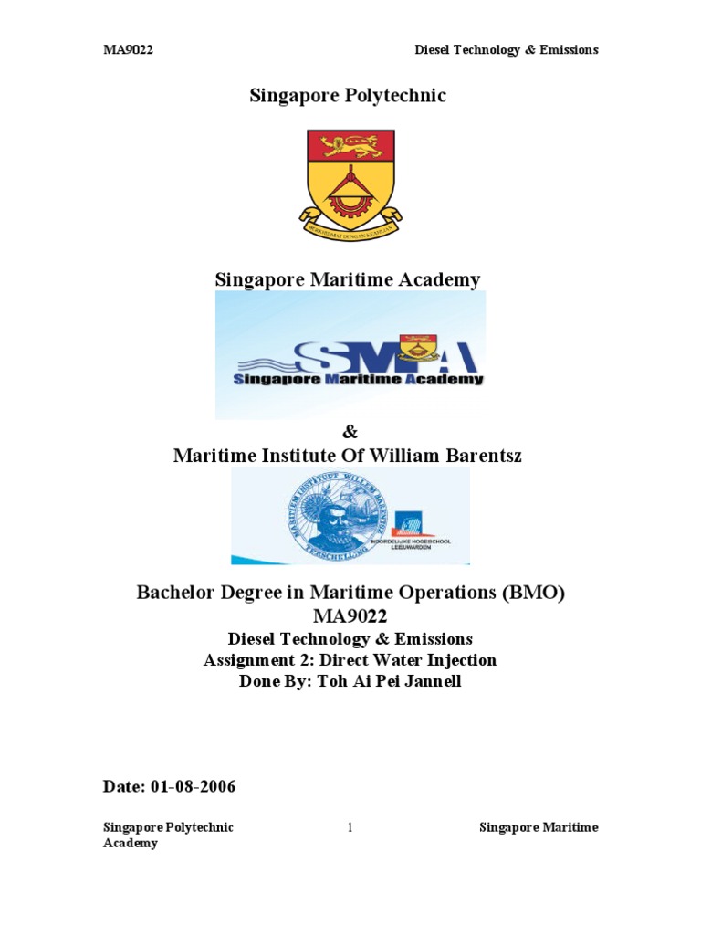 Direct Water Injection | PDF | Exhaust Gas | N Ox