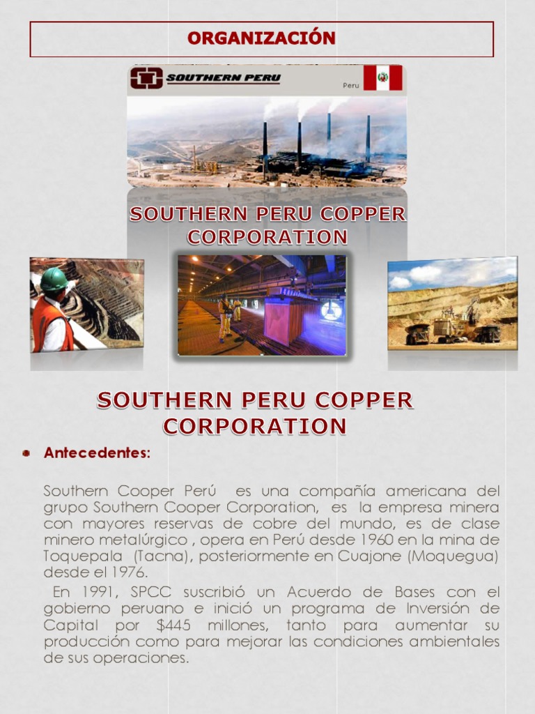 Southern Peru Copperul Final | PDF | Minería | Cobre