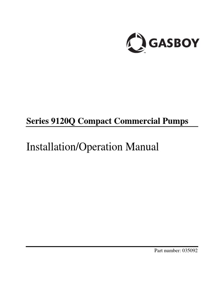 Gasboy - Schedule Operation Manual | PDF | Electrical Wiring | Electric ...