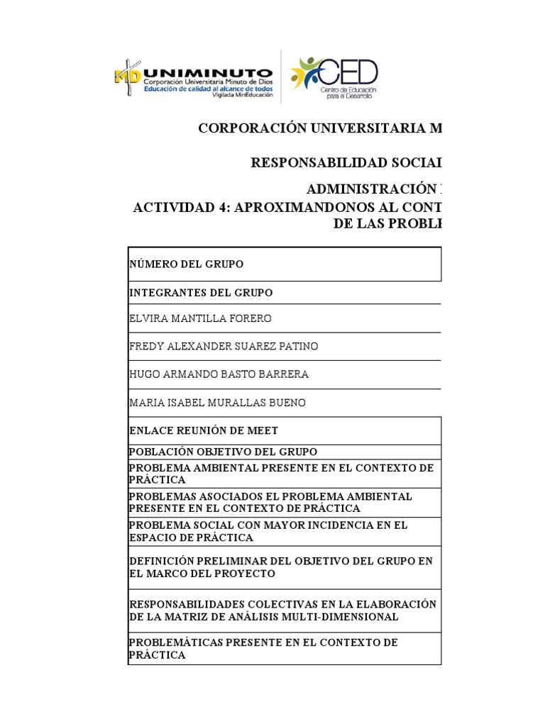 Act. 4 - Analisis Multidimensional de Las Problematicas - Grupo 3 ...