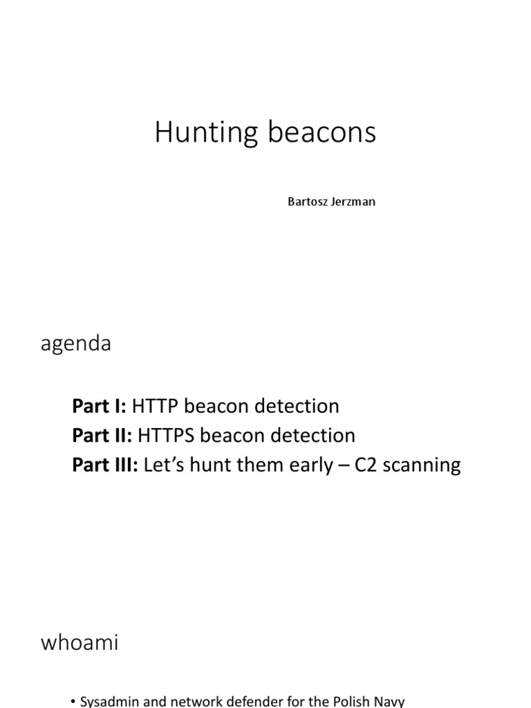Cyber Beacon Detection Guide | PDF | Transport Layer Security ...