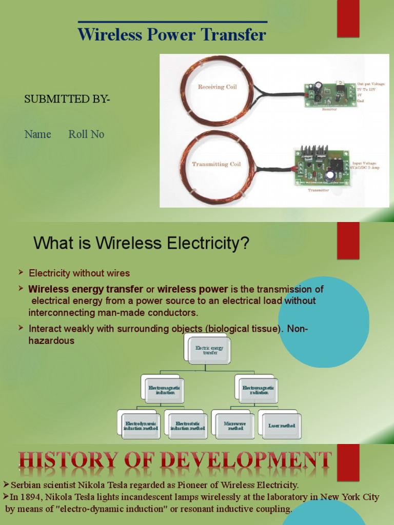 Wireless Power Transfer Overview | PDF | Rectifier | Transformer