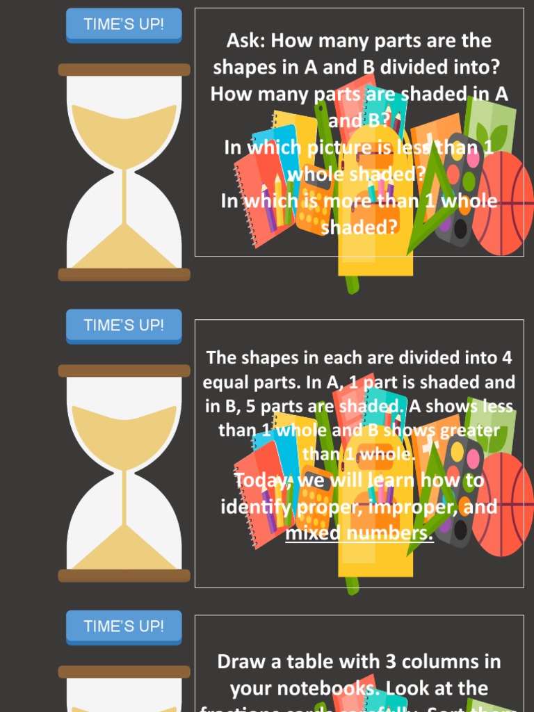 Block 11 Lesson1 | PDF | Fraction (Mathematics) | Numbers