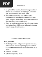 Optical Fiber Modes and Configurations | PDF | Optical Fiber | Dispersion (Optics)