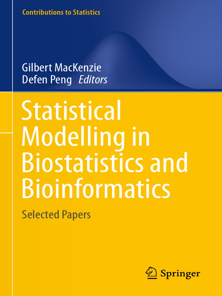 Statistical Modelling In Biostatistics And Bioinformatics Pdf Cluster Analysis Regression 