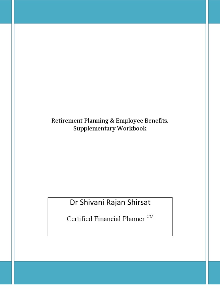 Retirement Workbook 3.2 | PDF | Pension | Retirement