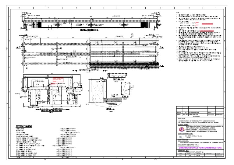 Dimension Details For Superstructure: M40 M40 Mention RCC Grade Also | PDF