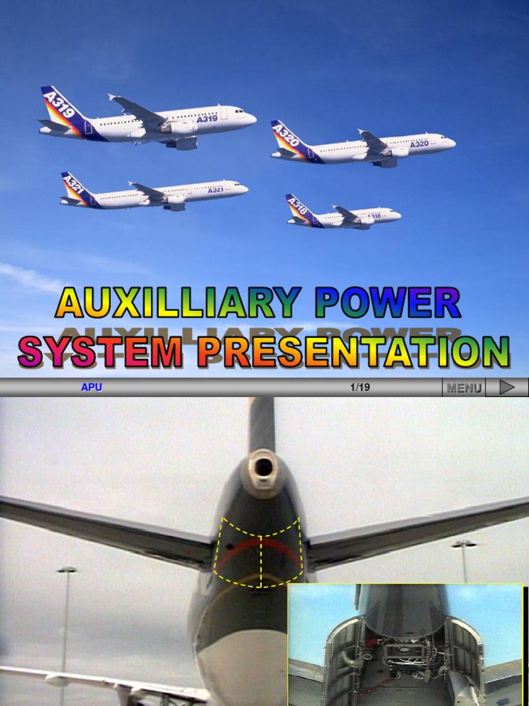 Auxiliary Power Unit System Overview: A Training Document on APU System ...