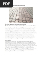 Method Statement of Interlocking Block | PDF | Road Surface | Concrete