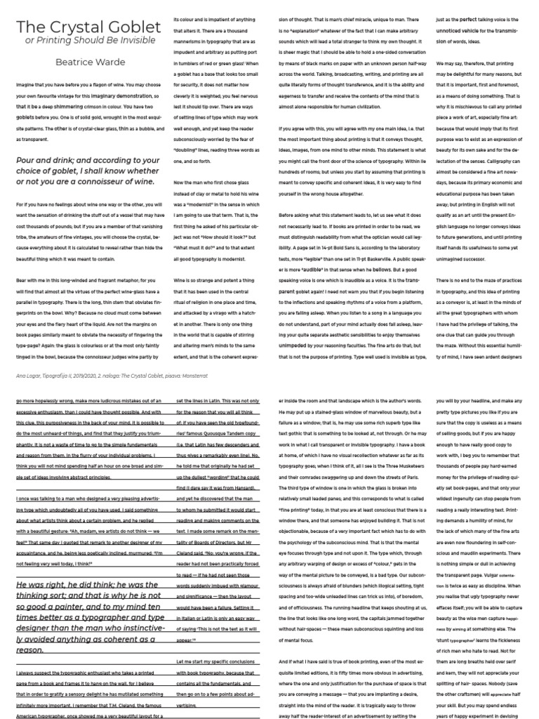 Typography's Invisible Art | PDF | Typography