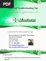 Load Cell Installation Guide | PDF | Screw | Components