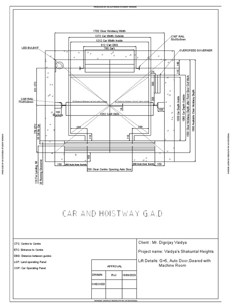 Client: Mr. Digvijay Vaidya Project Name: Vaidya's Shakuntal Heights ...