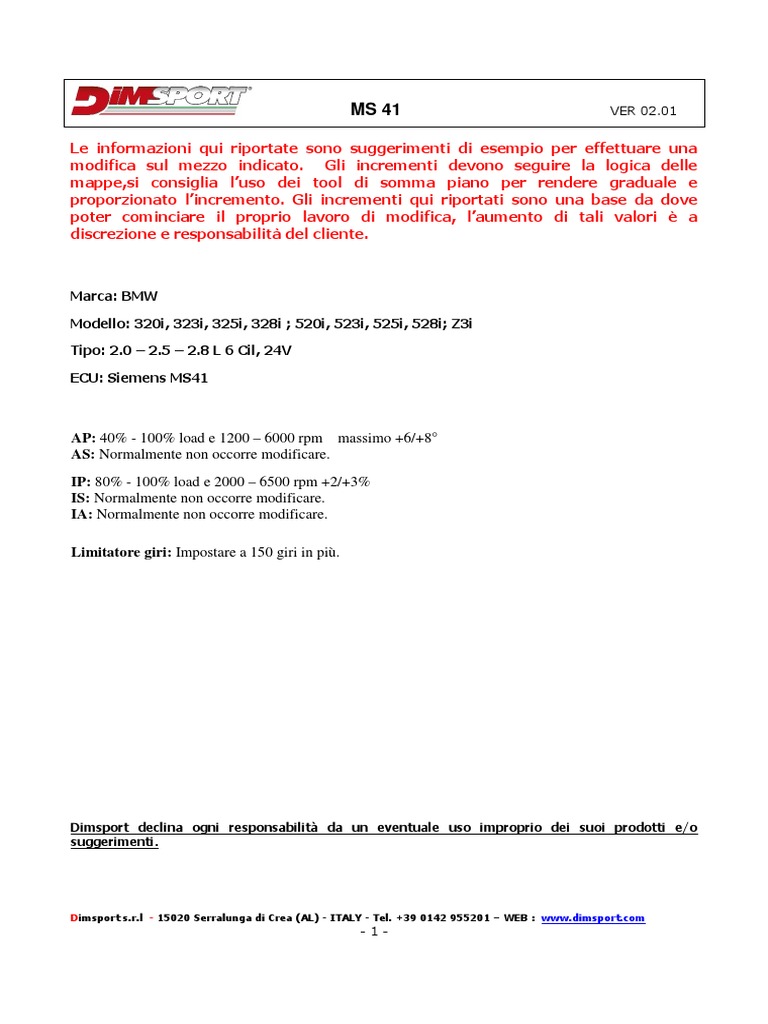 Siemens MS41 BMW | PDF | Government | Business