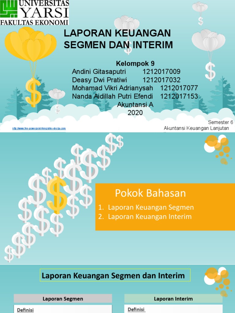 Laporan Keuangan Segmen dan Interim | PDF