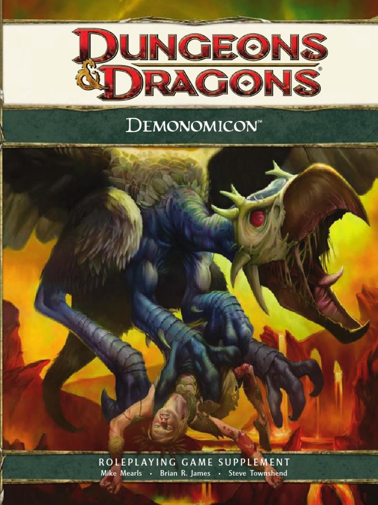 D&D - Demonomicon PDF | PDF | Wizards Of The Coast | D20 System