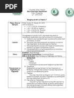 MATATAG-Daily Lesson Log-Template (Filipino Version) | PDF