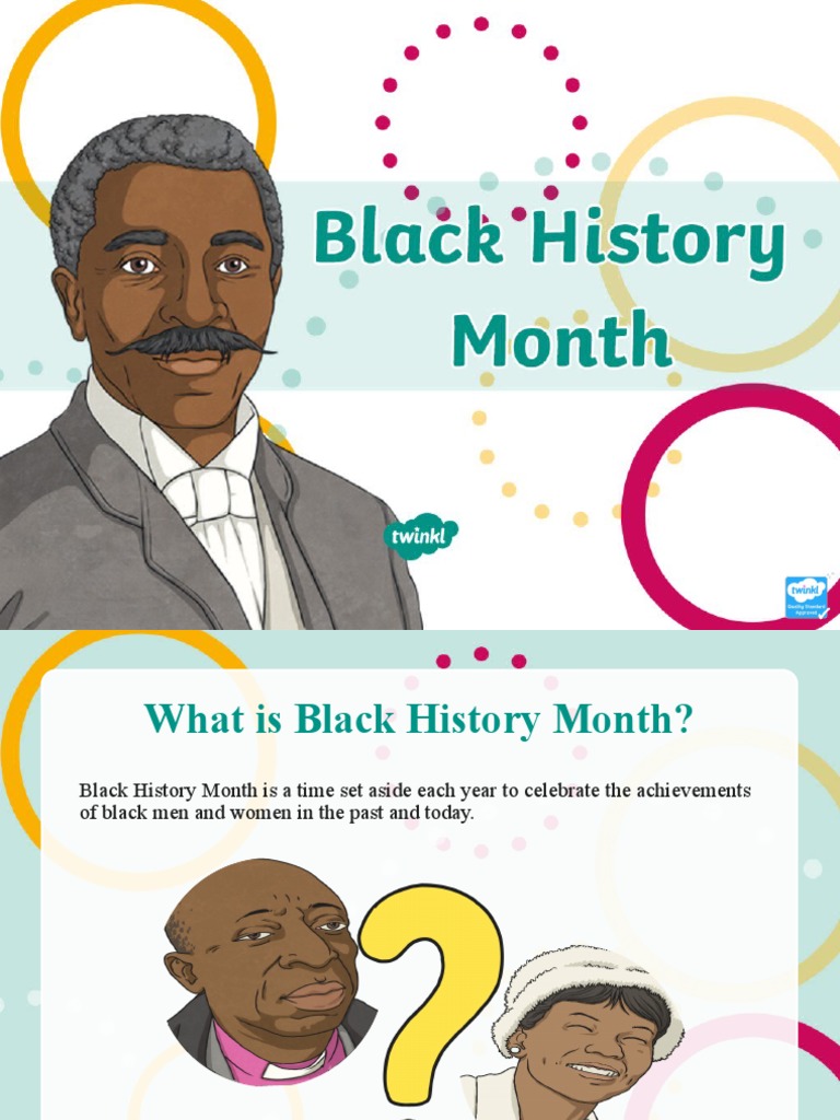 Celebrating Black History Month | PDF | African American History ...