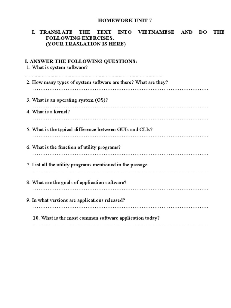 Homework Unit 7 | PDF | Computer Program | Programming