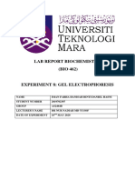 Biology Lab Report Matriculation | PDF | Experiment