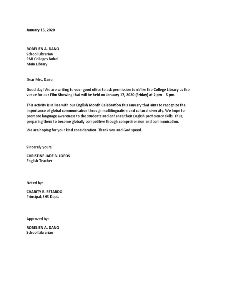 English Month Letter | PDF