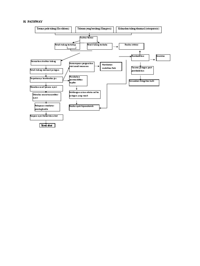 Pathway Fraktur Femur | PDF