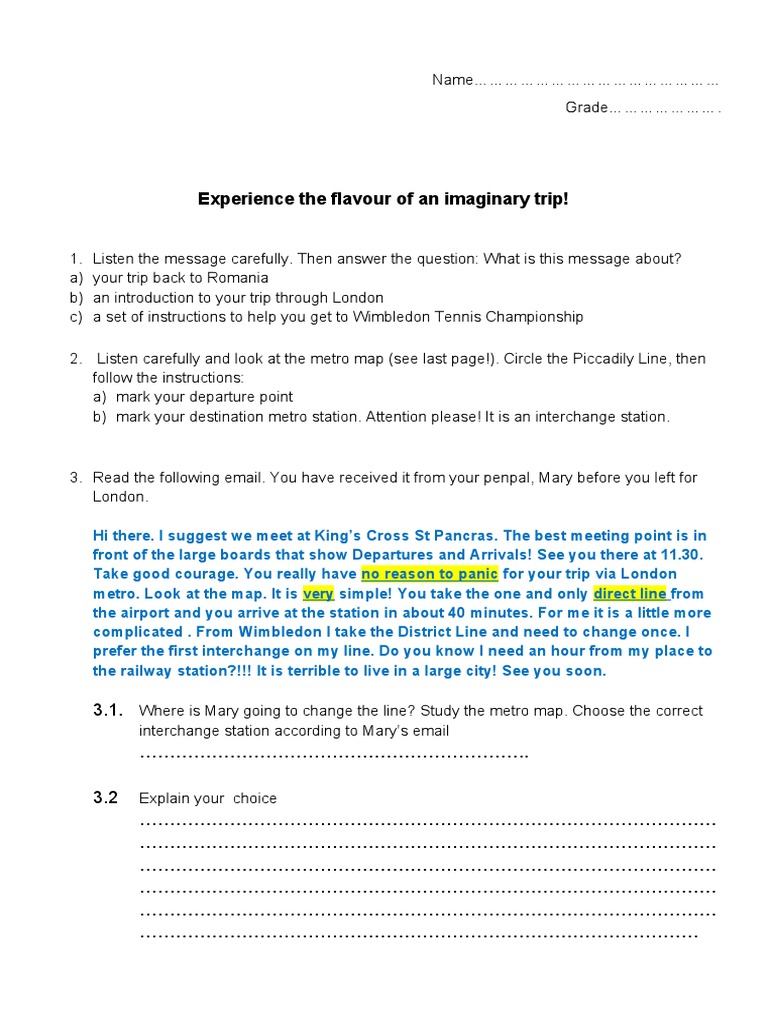 Experience The Flavour of An Imaginary Trip! | PDF | York